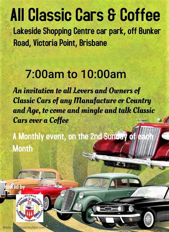 All Classic Cars & Coffee Victoria Point, Brisbane, Australia ...